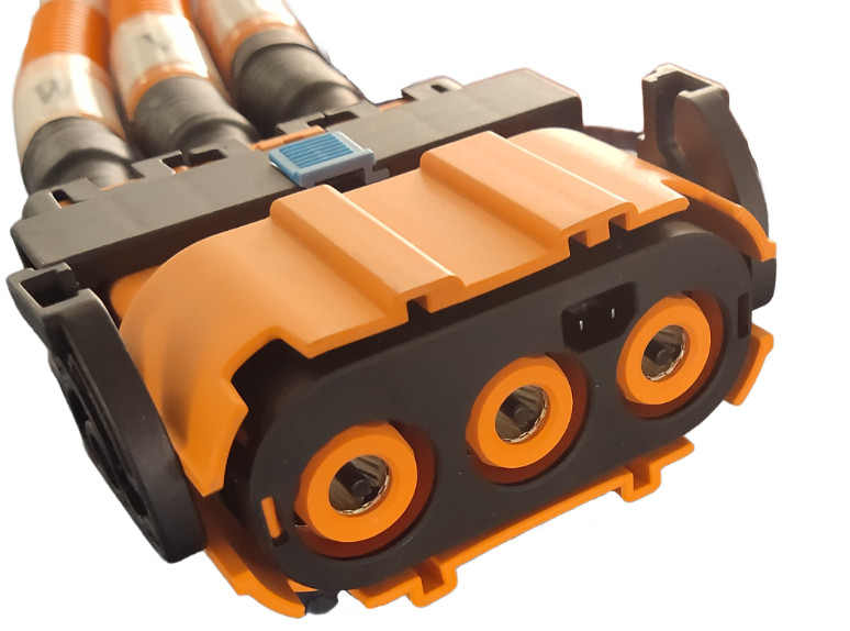 Oxygen Free Copper High Voltage Power Supply Harness IP67 3 Phase