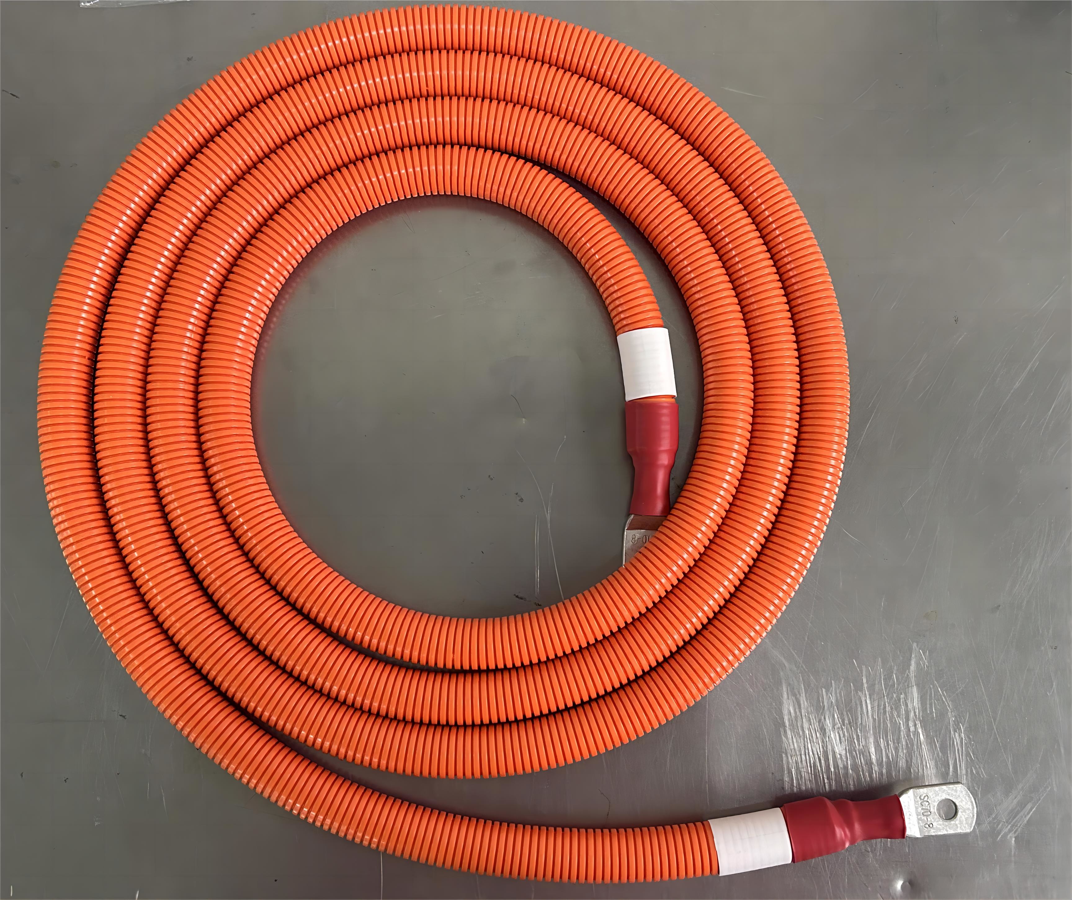 EV15 75mm2 1500V Silicone Power Harness PA Bellows For High Voltage Box